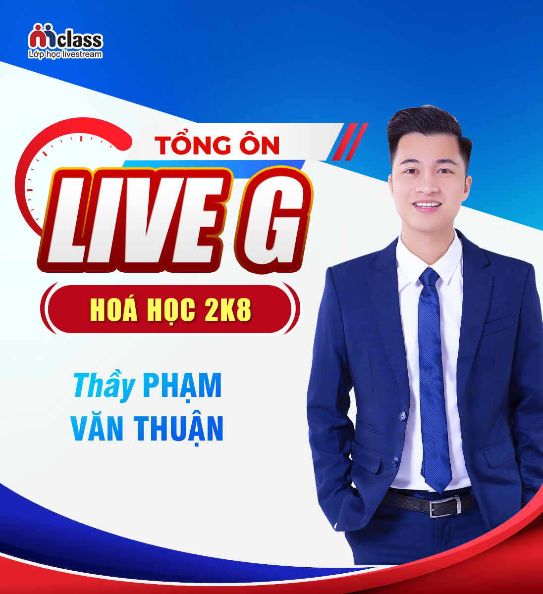 LIVE G - Tổng ôn - Hoá học 2K8 - PVT - MGURU