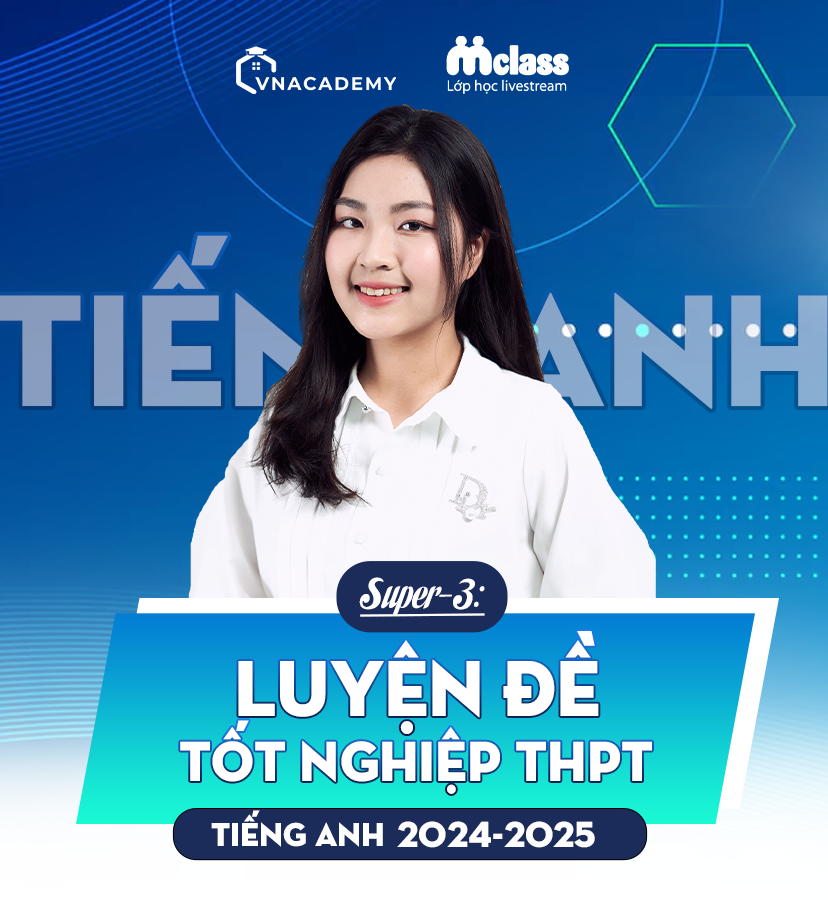 LIVE T - Luyện đề - Tiếng Anh 2K7 - TTPT - MGURU